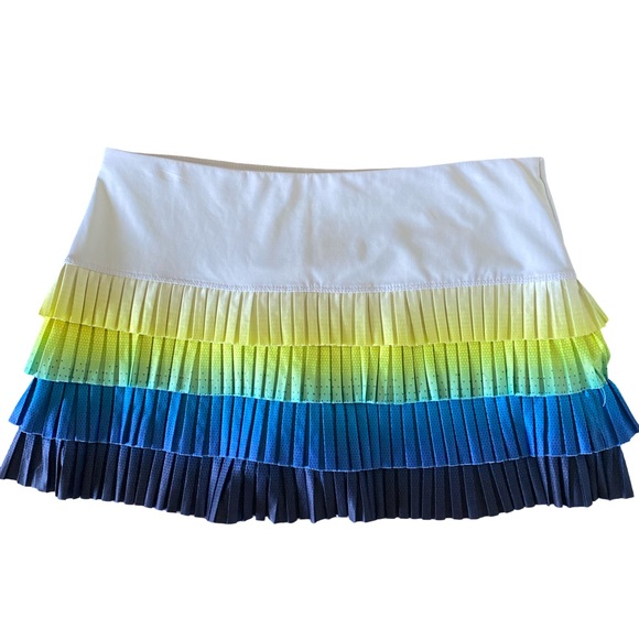Lucky in Love | Shorts | Lucky In Love Colorful Layered Skort L Yellow ...